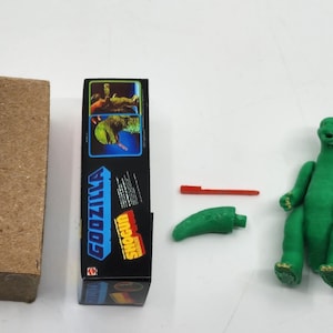 1:12 Shogun Warriors Godzilla Custom 3D Print Mini Figure in Box ...