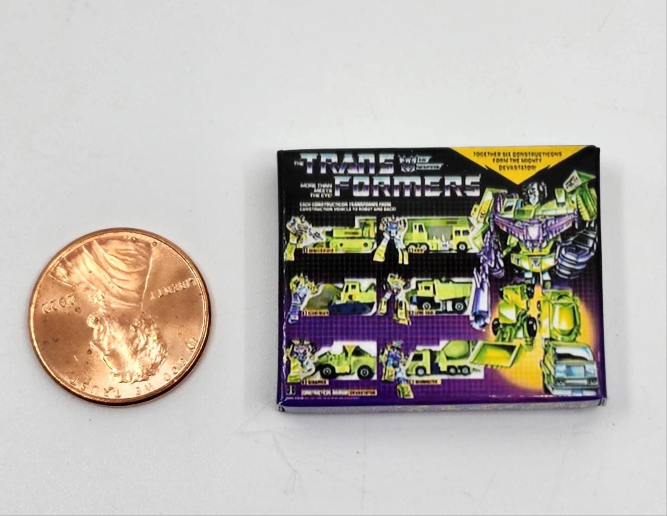112 Transformers Fan Art Custom Miniature G1 Devastator Constructicon 0257