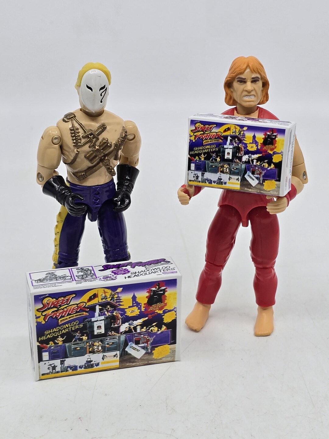 Street Fighter Toy Miniature Box SHADOWLOO HQ Headquarters Playset for ...
