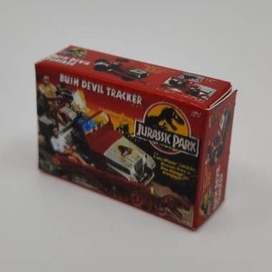 1:12 Mini Box Jurassic Park Movie Jungle Explorer Bush Devil Jeep ...