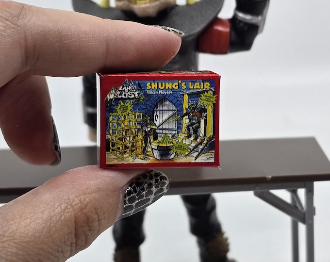 1:12 Scale Land of the Lost Shung's Lair Villain Playset Miniature Mini ...