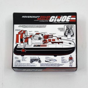 G.I. Joe Custom Fan Art Miniature Box KILLER WHALE HOVERCRAFT Retro ...