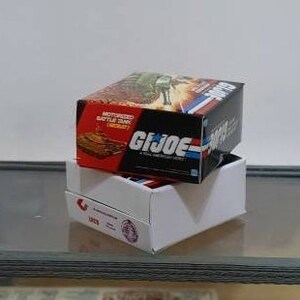 1:12 GI Joe SINGLE BOX Fan Art Miniature Box G.I. Joe Mobat Tank or ...