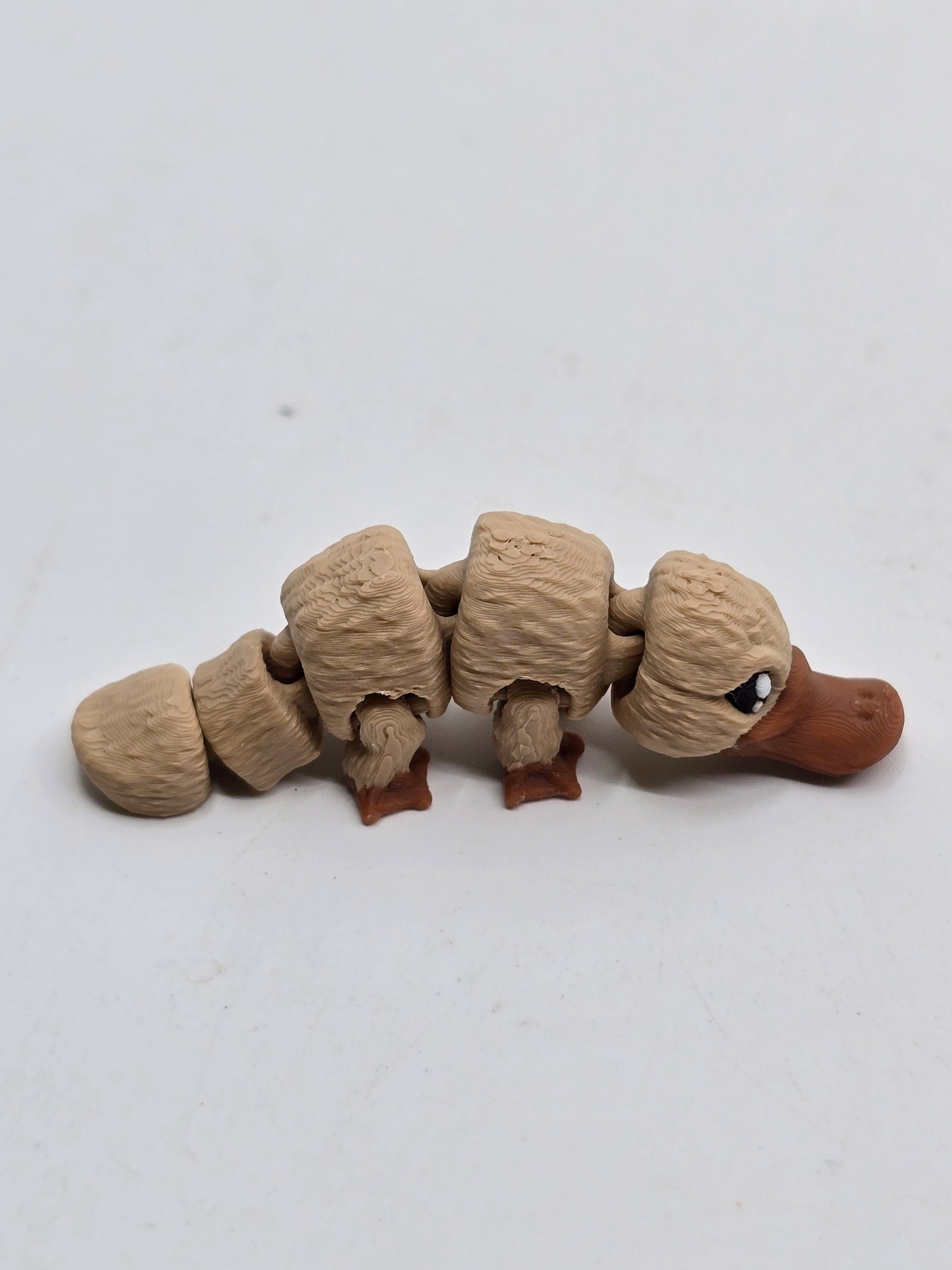1:12 Scale Platypus 3D Print Articulated Green & Yellow Perry or Brown ...