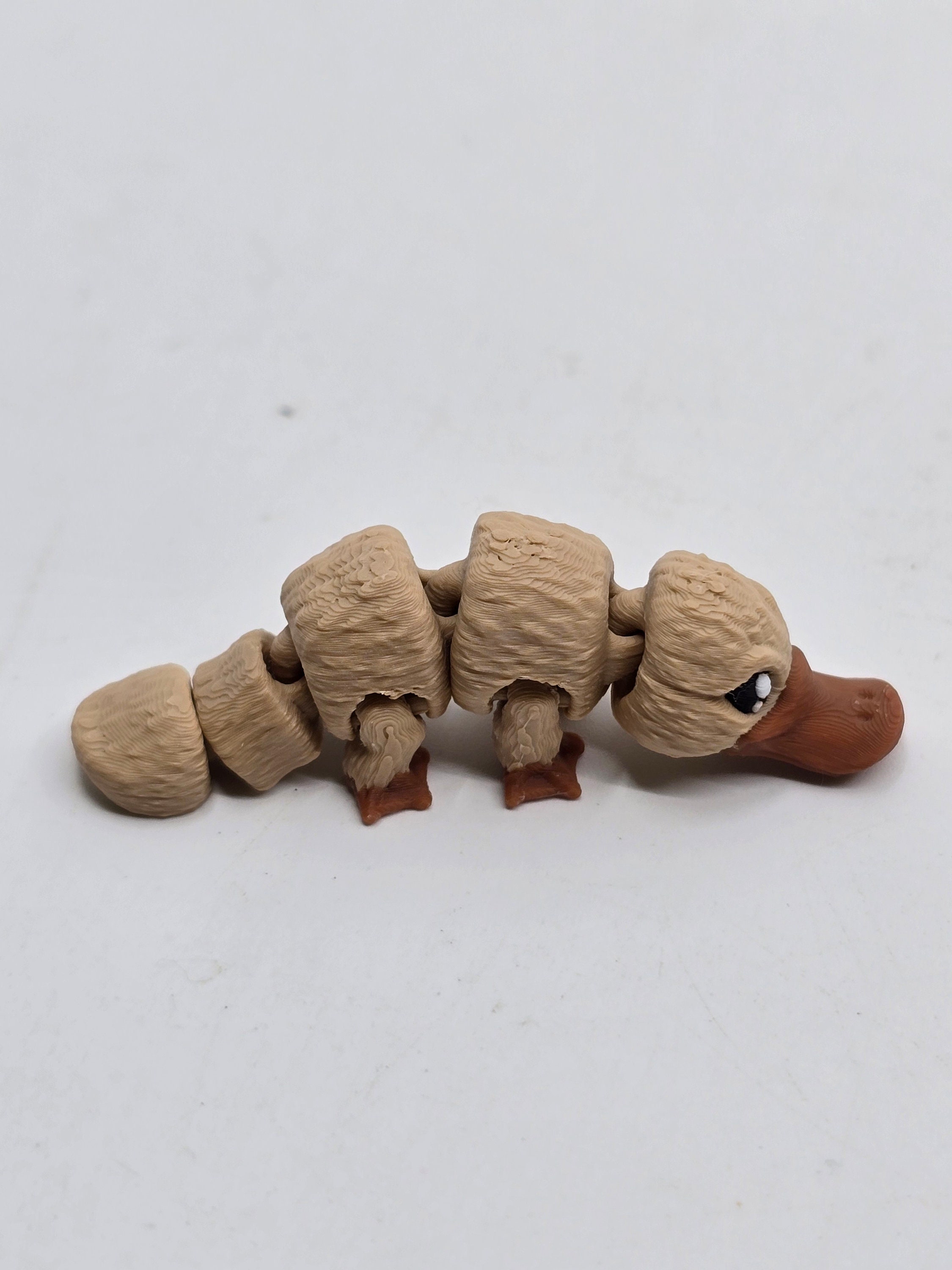 1:12 Scale Platypus 3D Print Articulated Green & Yellow Perry or Brown ...