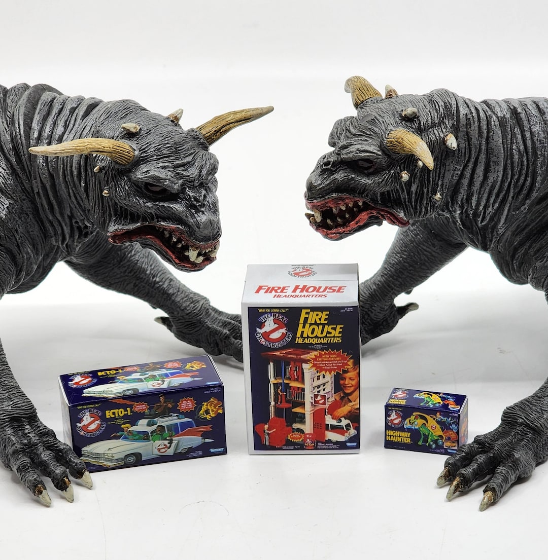 1:12 Real Ghostbusters Custom Mini Box FIREHOUSE Headquarters Playset ...