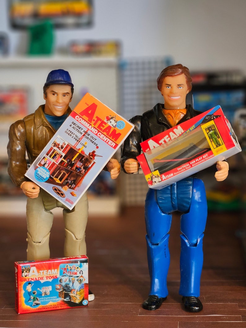 A-team Miniature Scale Custom Box A-TEAM HQ - GMC B.A.'S Mr. T Van ...
