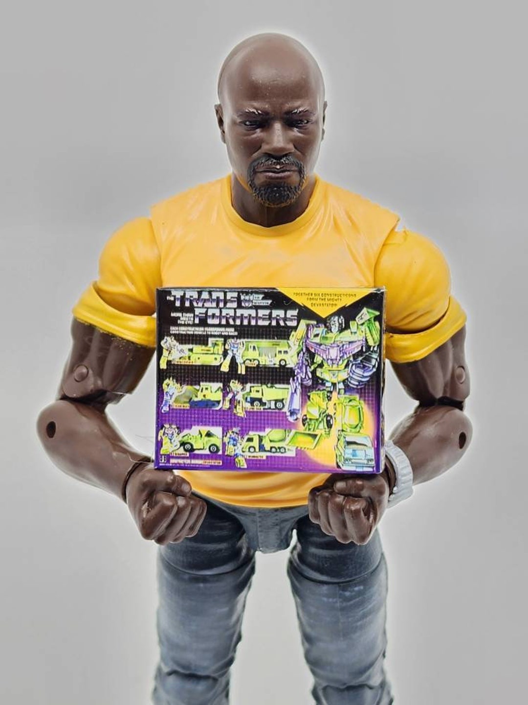 1:12 TRANSFORMERS Fan Art Custom Miniature G1 Devastator Constructicon ...