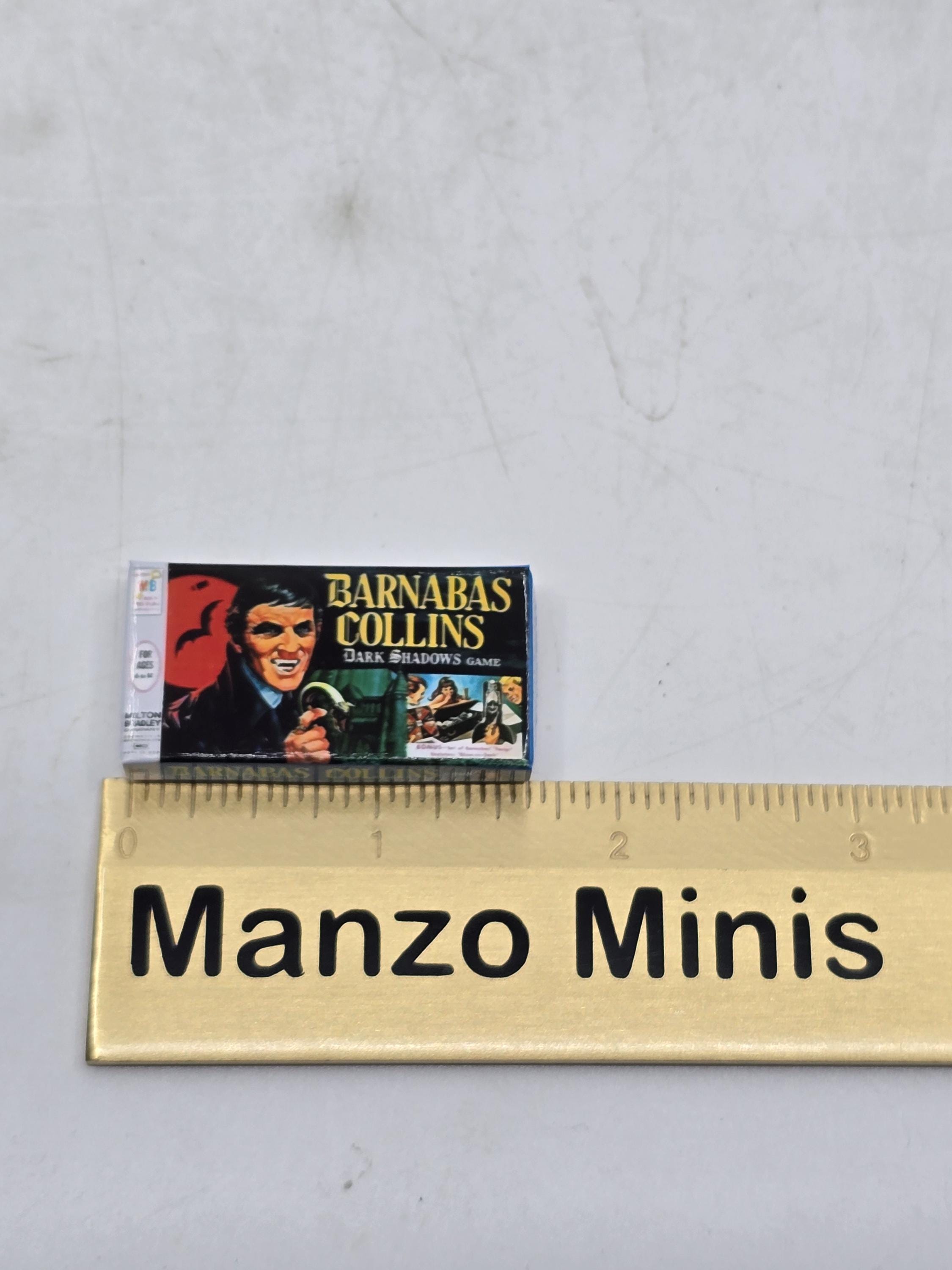 1:12 Scale Dark Shadows Barnabas Collins Game Custom Box Miniature ...