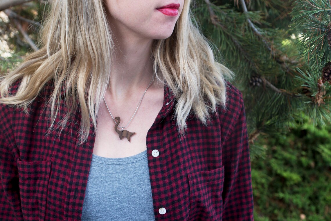 Cryptid Necklace Set- Bigfoot, Jackalope, Loch Ness Monster ...
