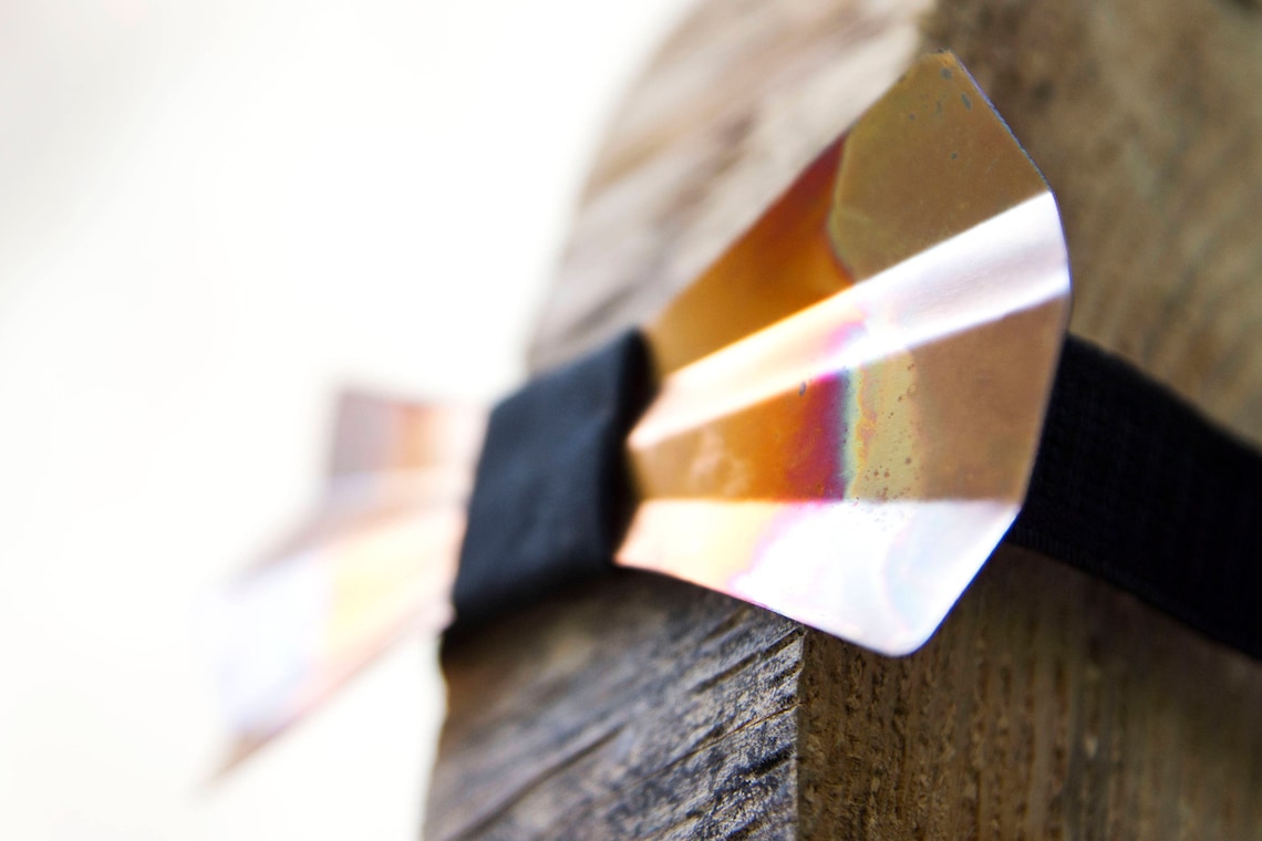 Copper Metal Bow Tie Heat Tipped Copper Handmade | Etsy