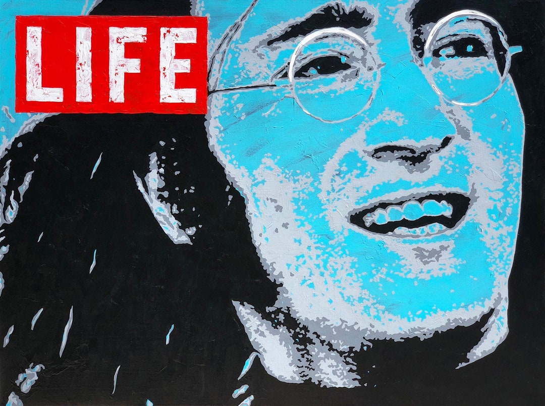 John Lennon Print - (paper & Metal Options) - Etsy
