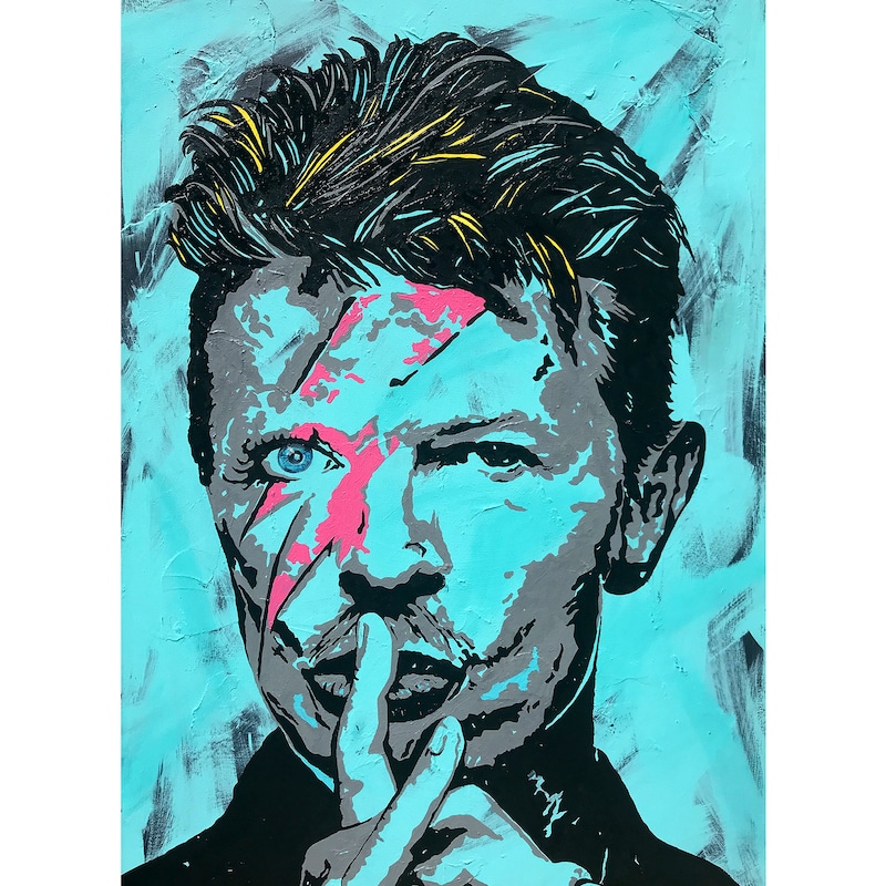 David Bowie Art - Etsy