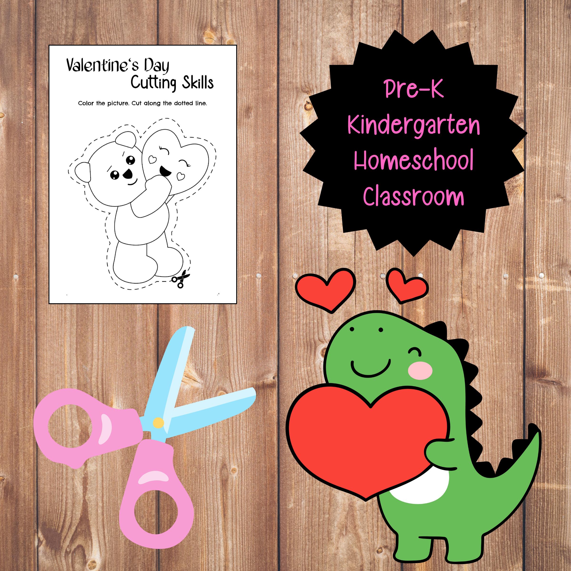 Scissors Skills Cutting Practice Preschool Worksheet Printables ...