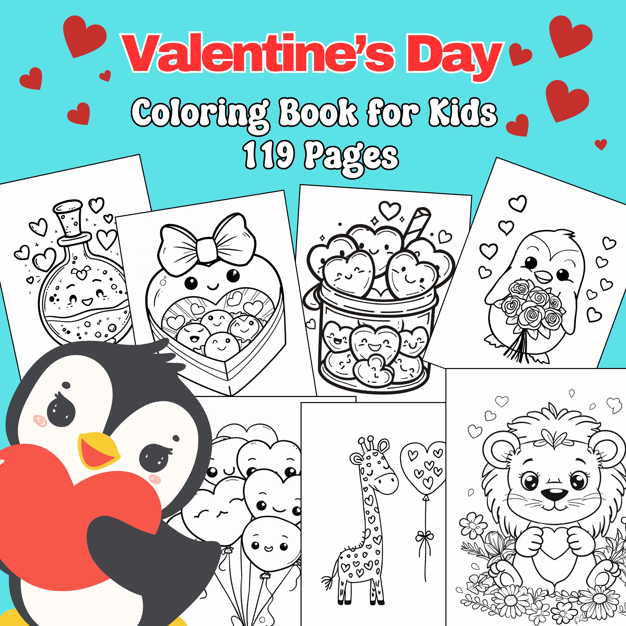 Kids Valentine's Day Activity Bundle Valentine Party Kid Games ...
