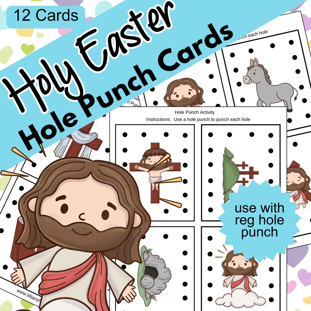 Easter Hole Punch Activities Preschool, Fine Motor Skills Activity ...