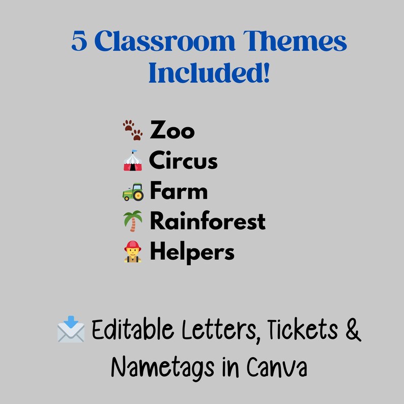Editable Back to School Welcome Packet Canva | Themed Letters + Student ...