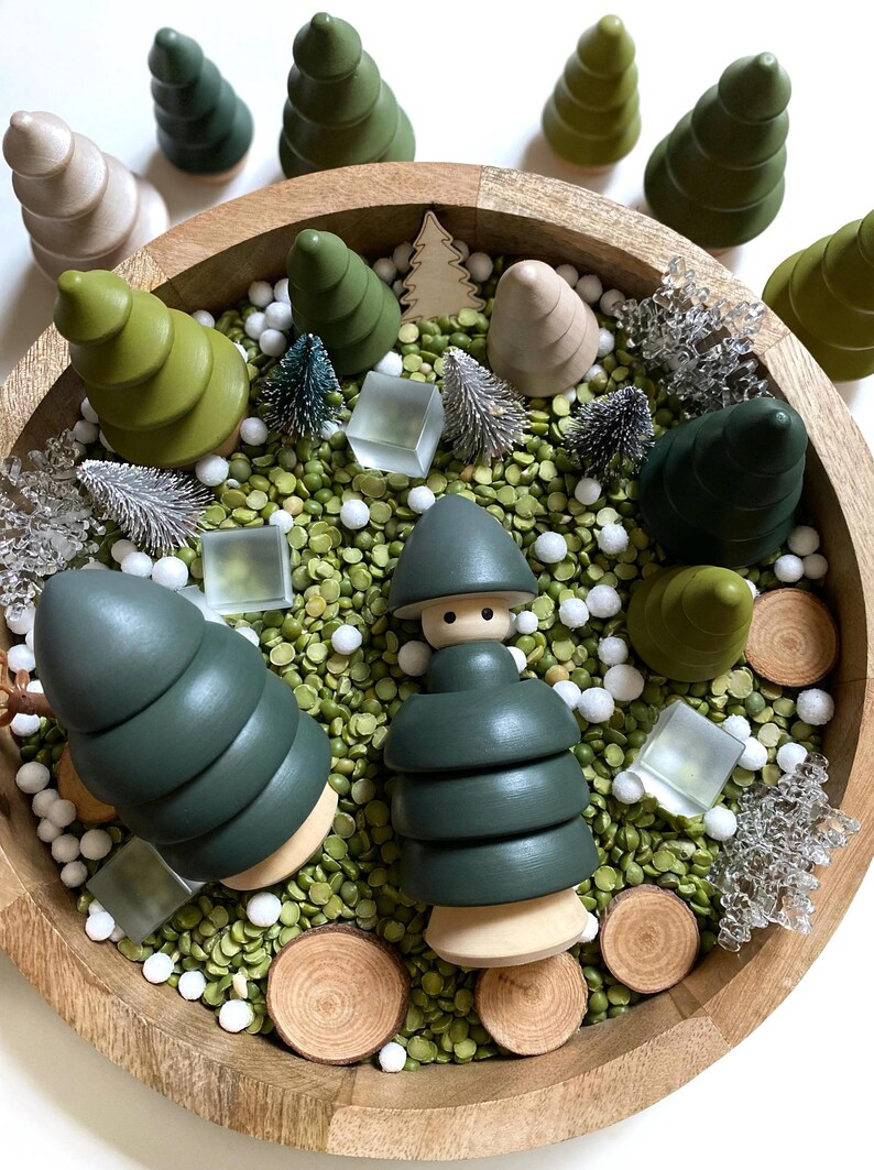 Hats off Nature Friend Peg Dolls in Cups - Etsy