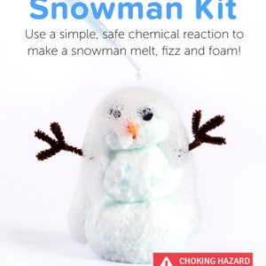 Science Kit, Experiment Kit, Snowman Craft Kit, Kit for Kids, Kids ...