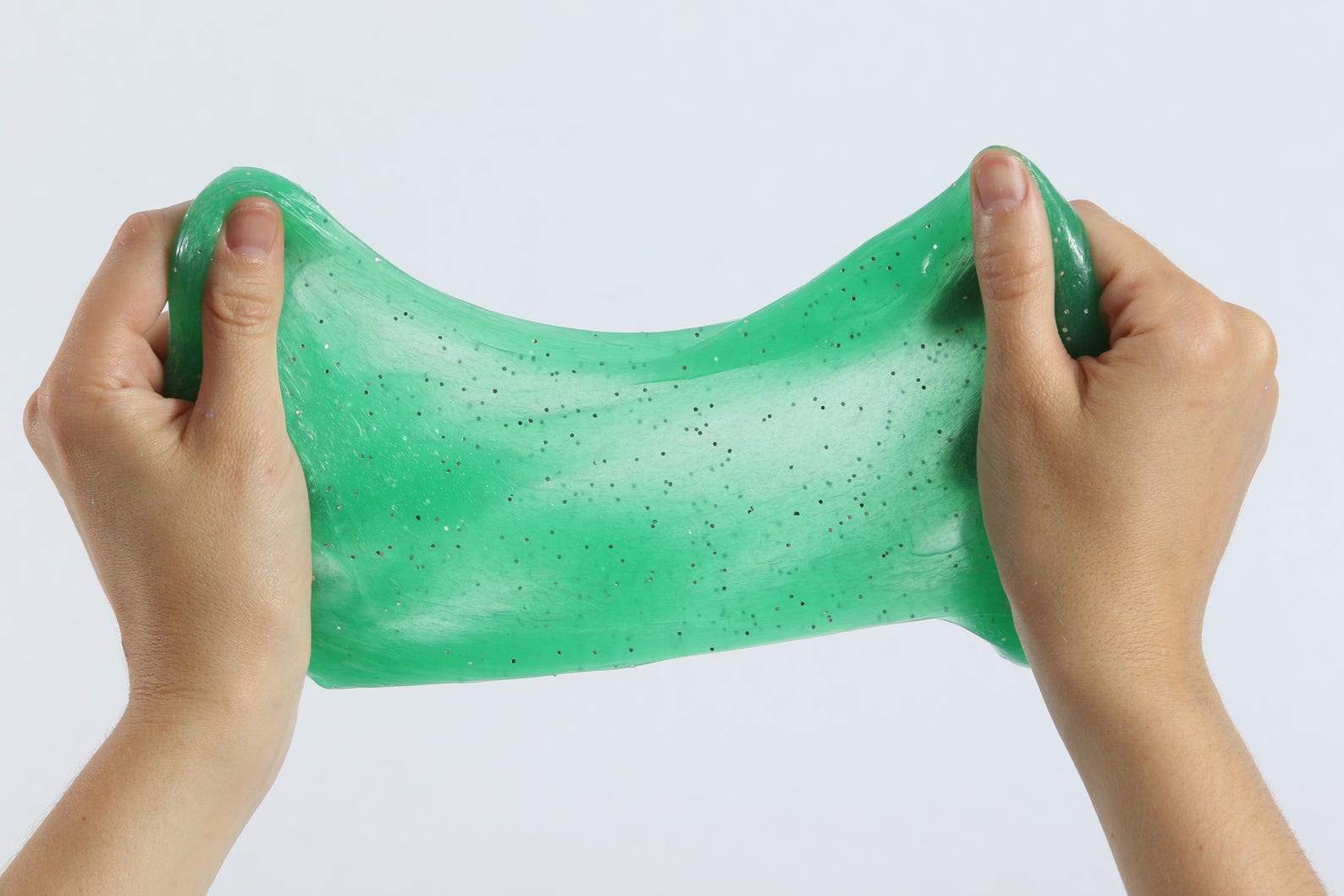 Slime Making Kit / Green Glitter Slime / Science Toy for Kids | Etsy