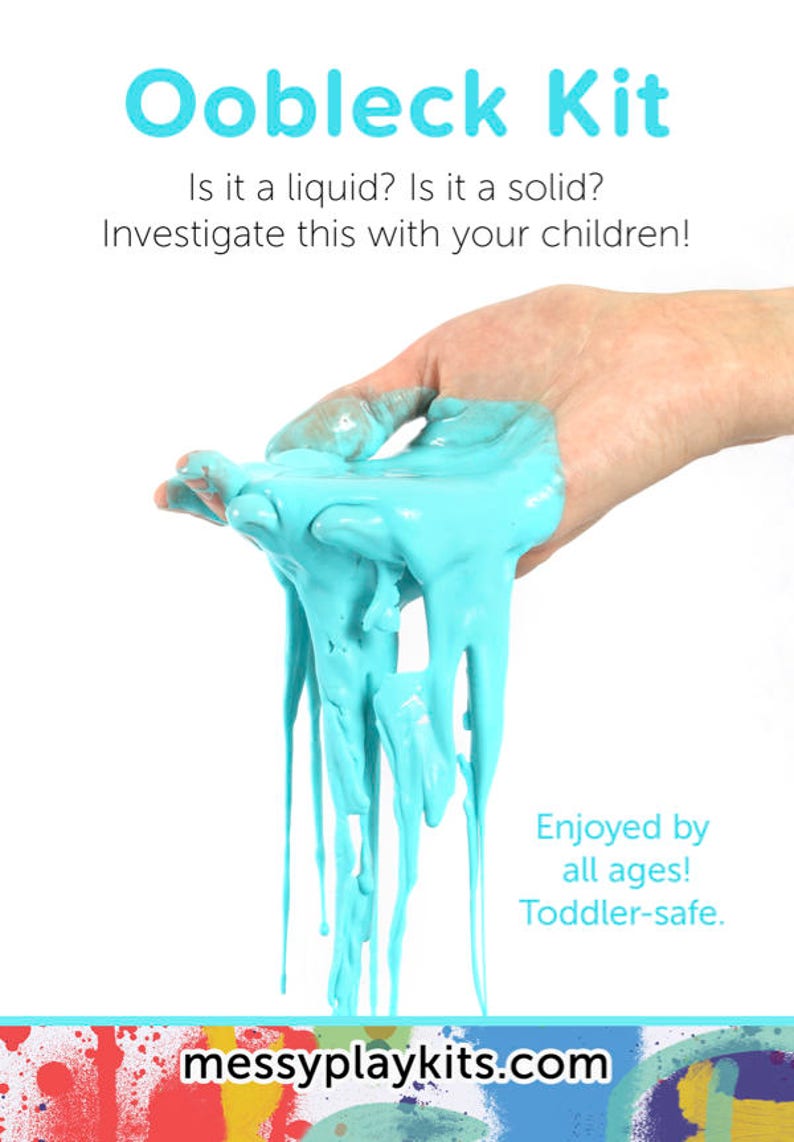 Science Experiment Kit / Oobleck Slime Kit / Science Kit for Kids / Gak ...