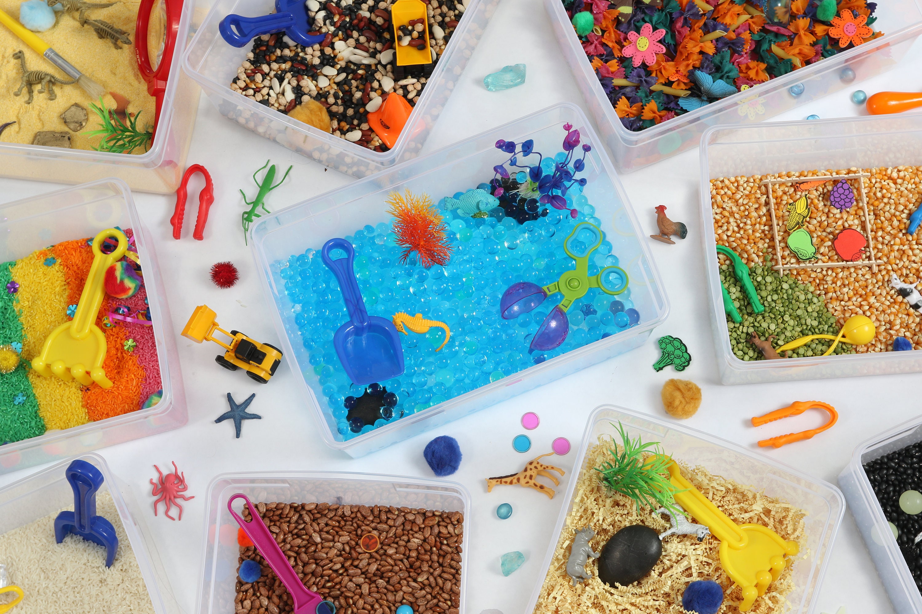 12 Months - Sensory Bin Monthly Subscription Box for Kids - Sensory ...