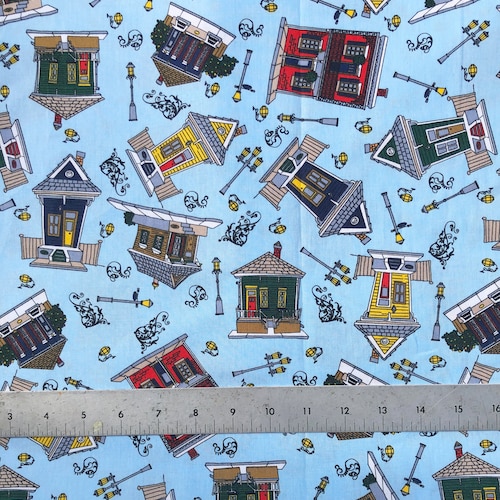 San Francisco Fabric Going to San Francisco by | Etsy