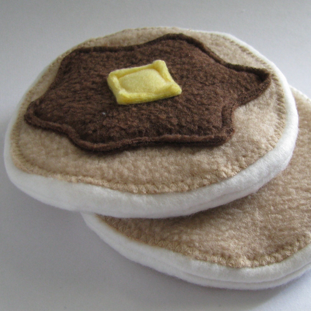 Breakfast Pattern - PDF Sewing Pattern - Fleece Food Breakfast - Felt ...