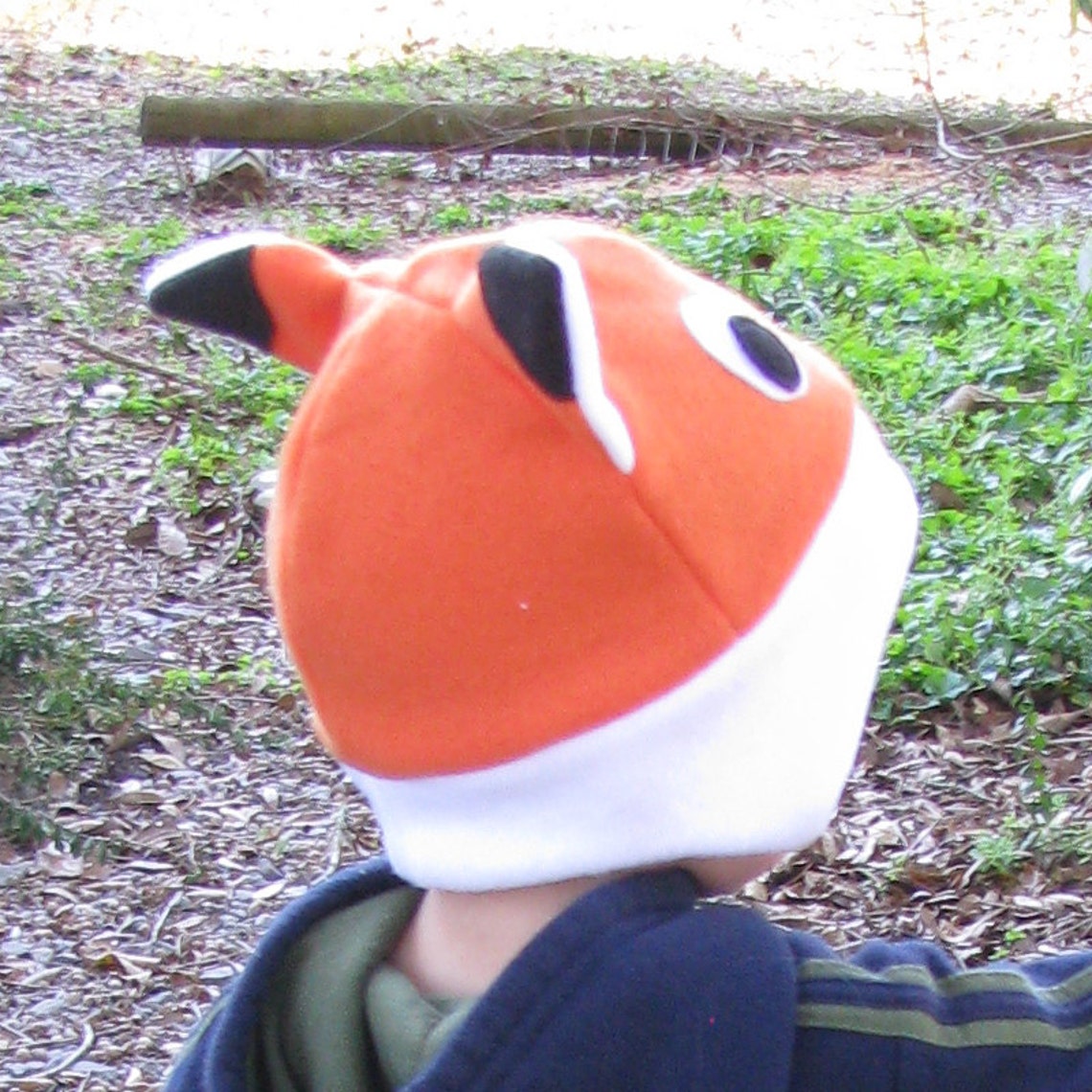 Fleece Fox Hat - PDF Sewing Pattern - Woodland Animal Costume - Etsy