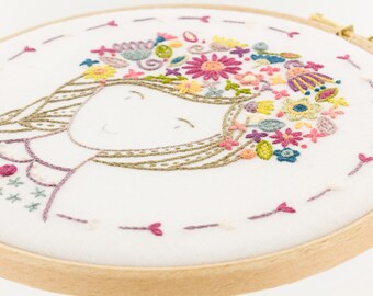 Flower girl pattern | Etsy