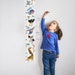 Kids Growth Chart Cross Stitch Pattern PDF, Popular Animals Instant ...