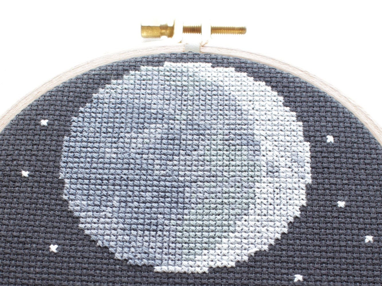 Customizable Moon Phase Cross Stitch Pattern / Under This Moon Pattern ...