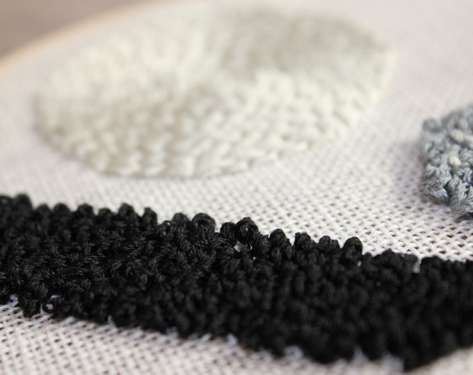 Beginner's Guide to Punch Needle Embroidery, Instruction PDF With ...