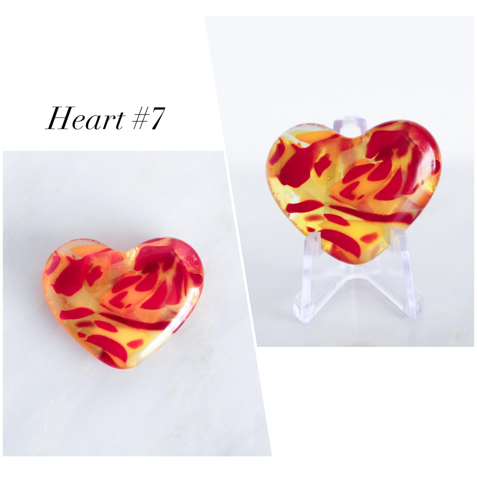 Glass Pocket Hug Heart Long Distance Friendship Gift for Cheer Up, Keep ...