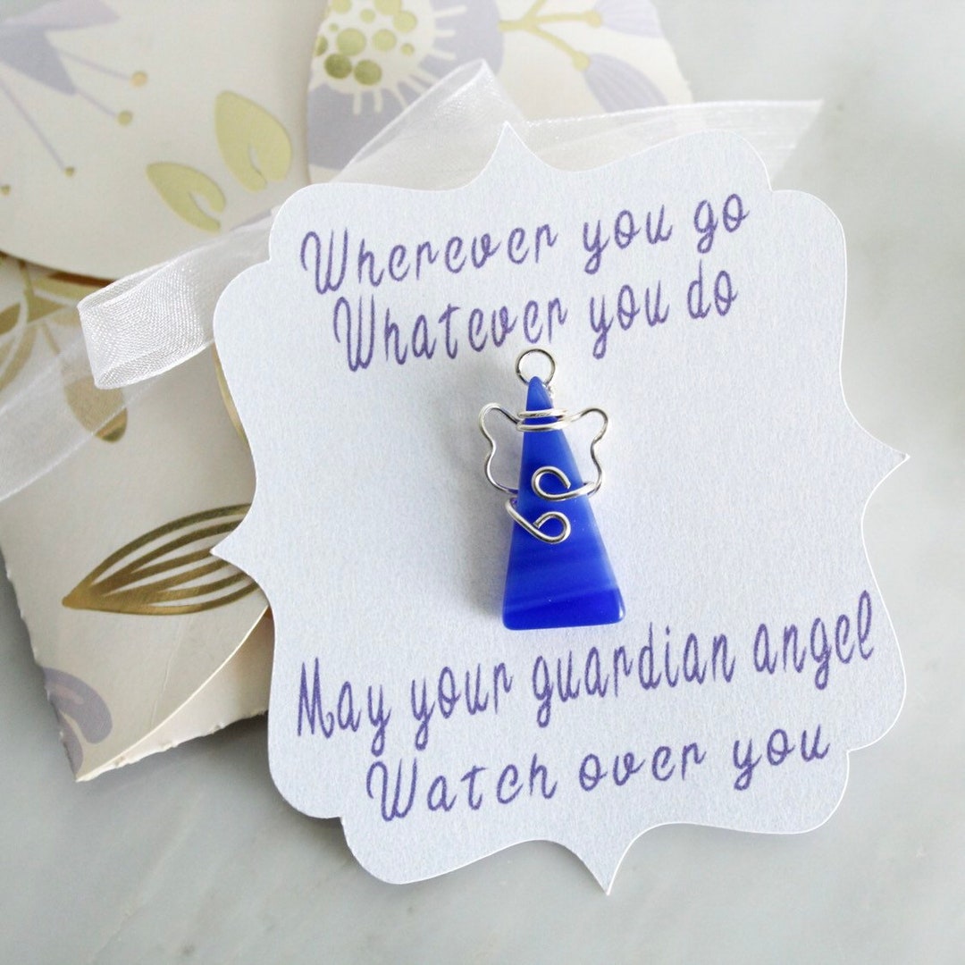 Guardian Angel Lapel Pin Birthstone Pin Moving Away T Best Friend T Etsy