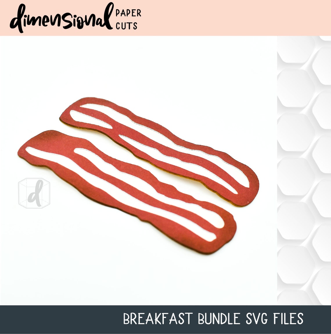 Breakfast Bundle SVG Files Papercraft Project for Cricut or - Etsy