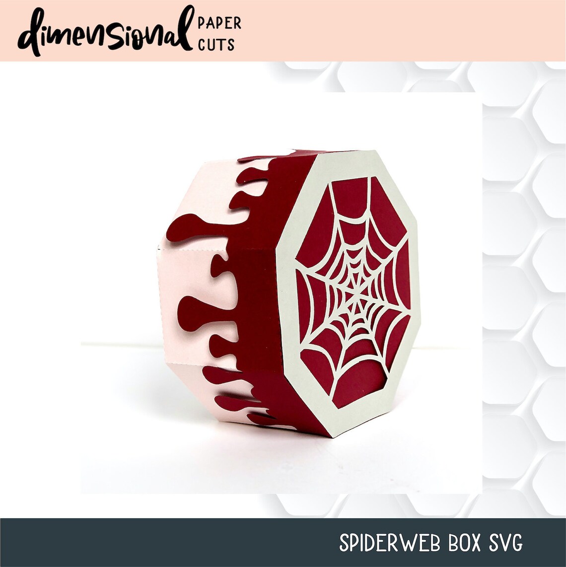 Spiderweb Box Svg- Fun Halloween Gift Box SVG Files for Your Cricut or ...