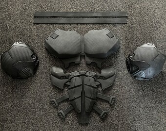 Hero Armour Set neck/chest/abs Superhero Cosplay Costume Movie Cape ...