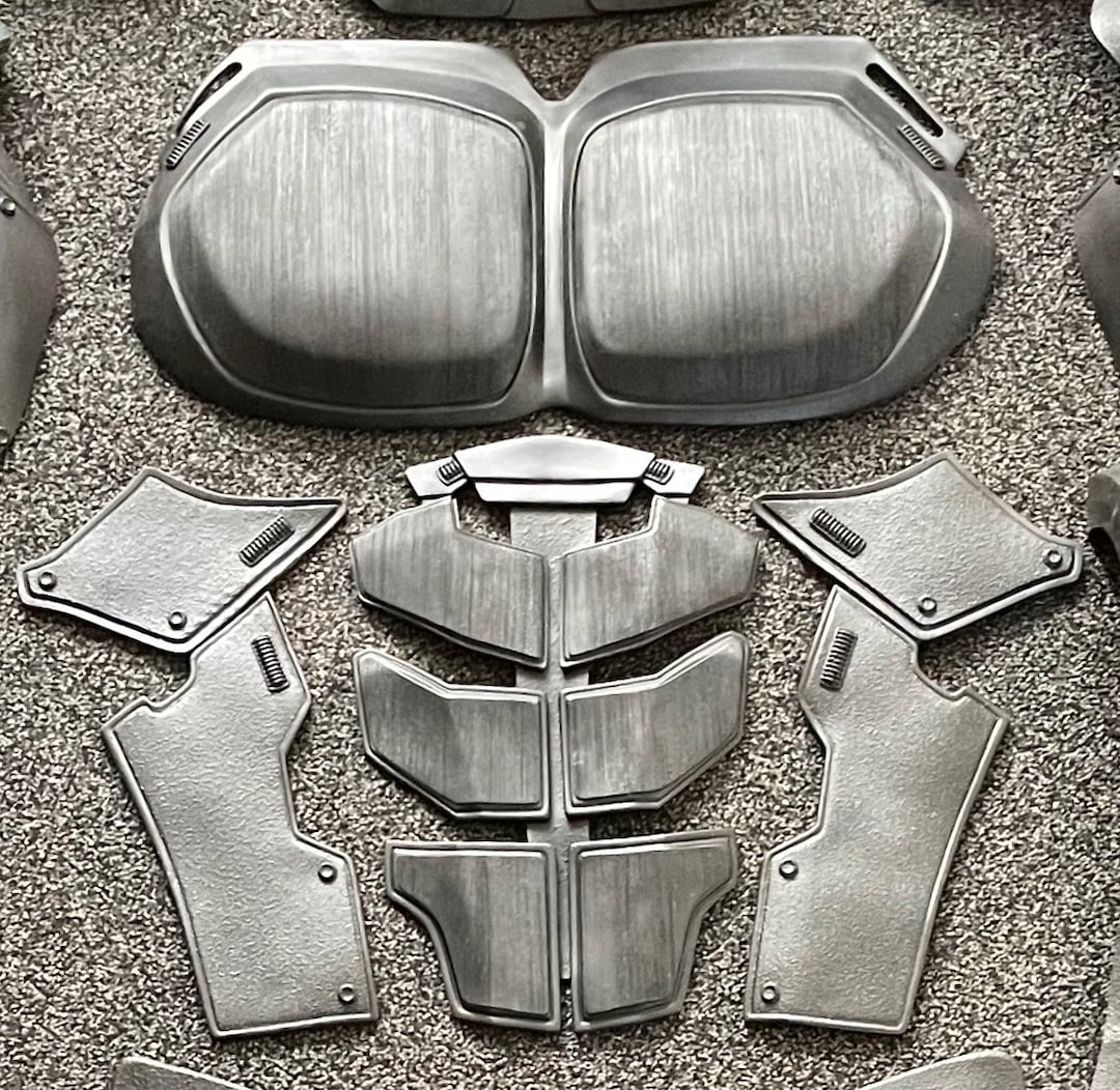 Stealth Armour Set (chest/abs) Superhero Cosplay Costume Movie Cape ...