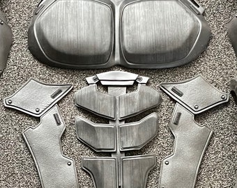 Cyberv2 / Hero Metallic Armour Set neck/shoulders/arms/chest/abs ...