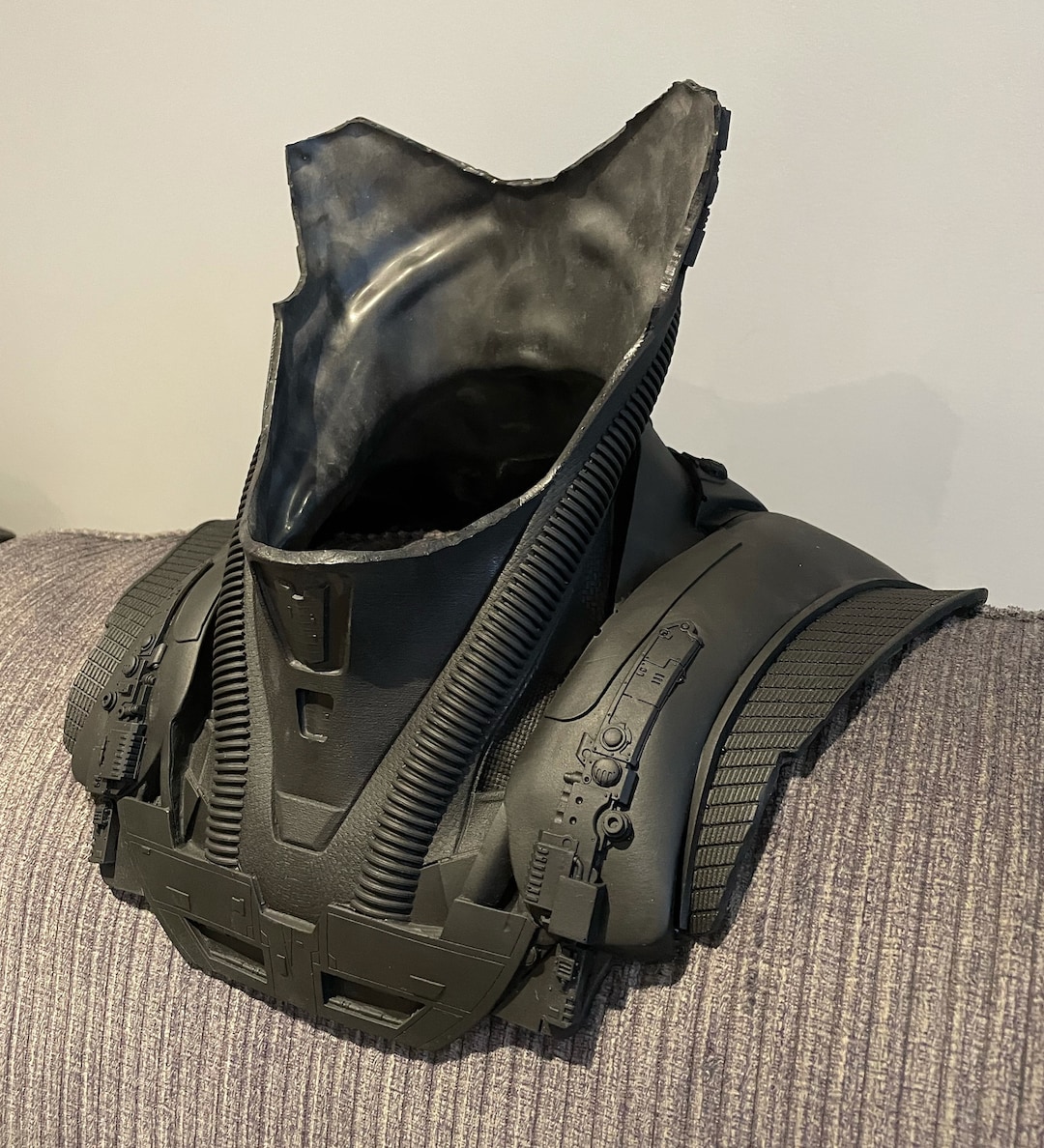 Generic ‘cyber’ V2 Neck Seal Armour Superhero Movie Costume Cosplay ...