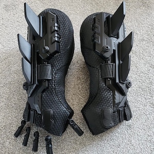 Heromuscle Armour Set neck/torso/arms/gauntlets Superhero Cosplay ...