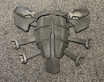 Hero Armour Set neck/chest/abs Superhero Cosplay Costume Movie Cape ...