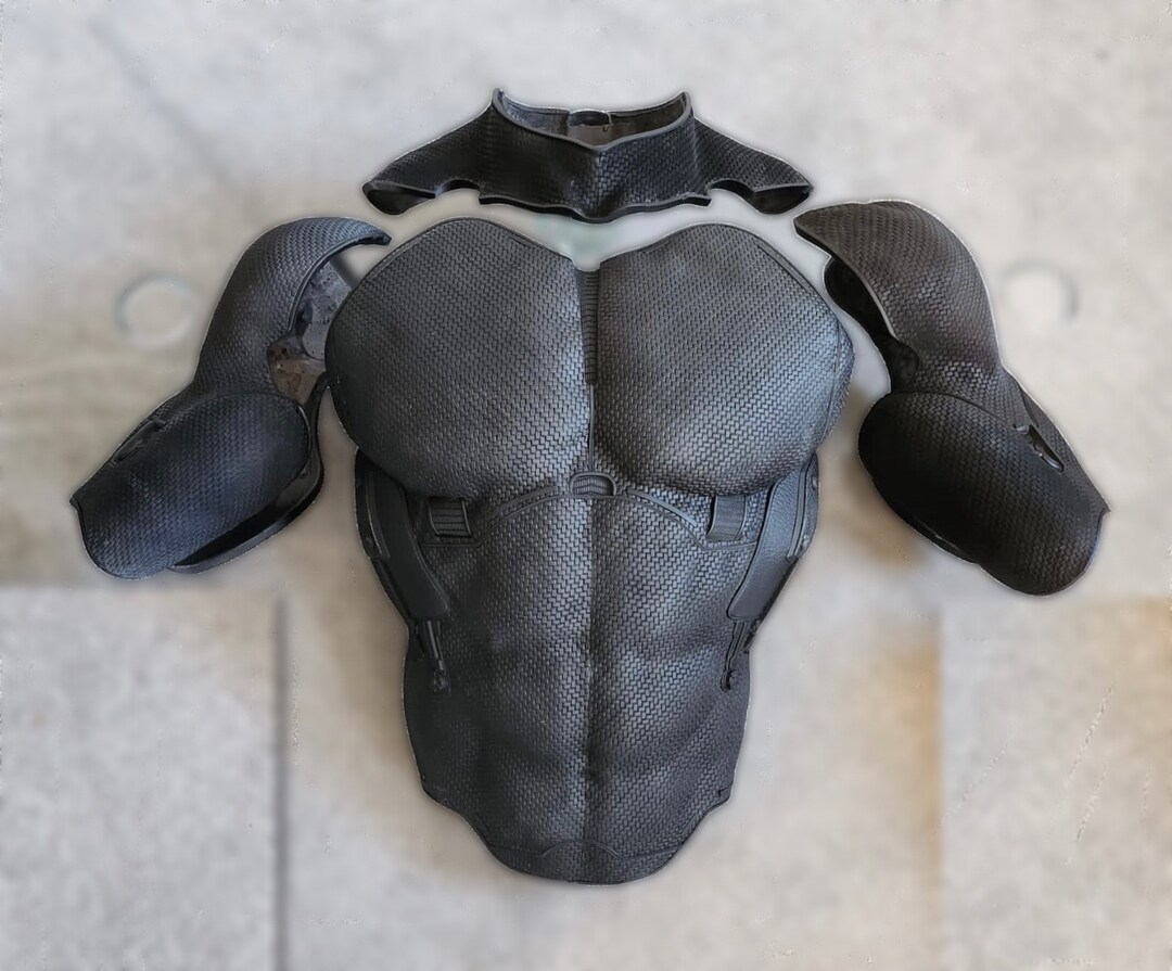 Heromuscle Armour Set (neck/torso/arms) Superhero Cosplay Costume Movie ...
