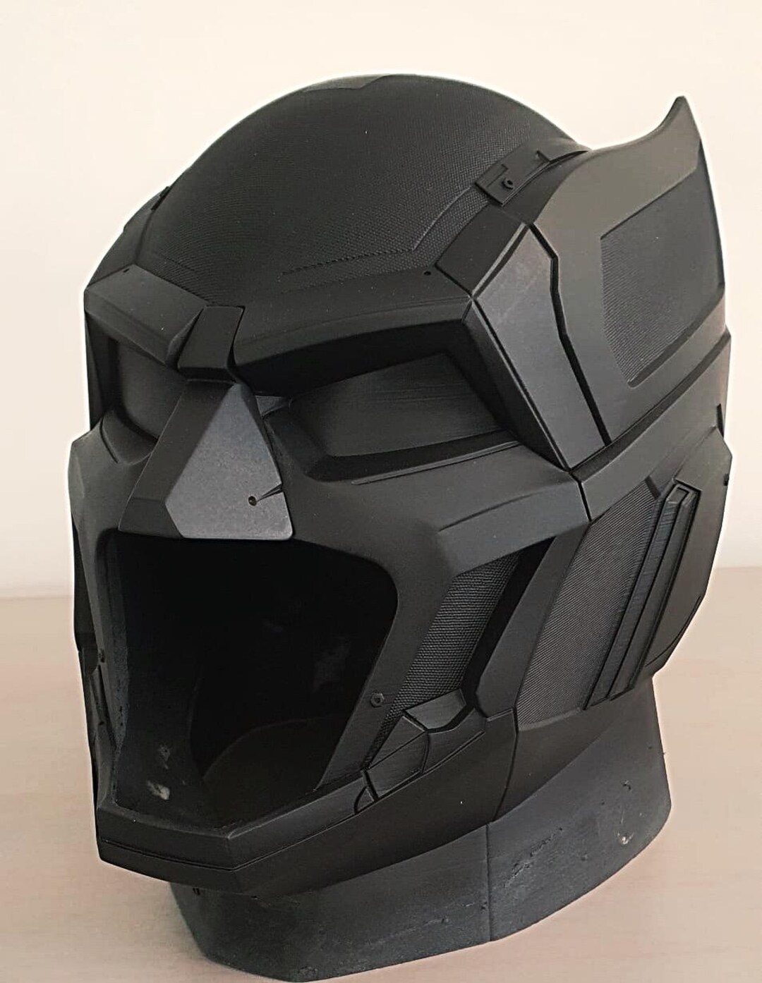 Panther Style Superhero Cowl – Realistic Rubber Cosplay Cowl – Comic ...