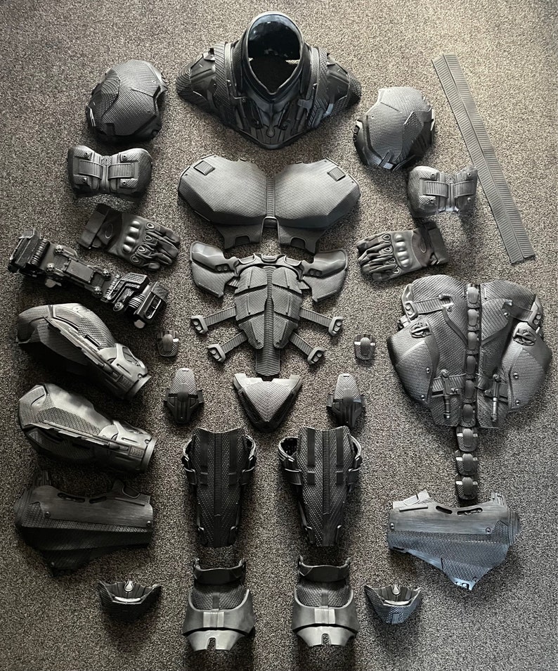 Hero Full Armour Set: 30-piece Superhero Cosplay Costume - Etsy