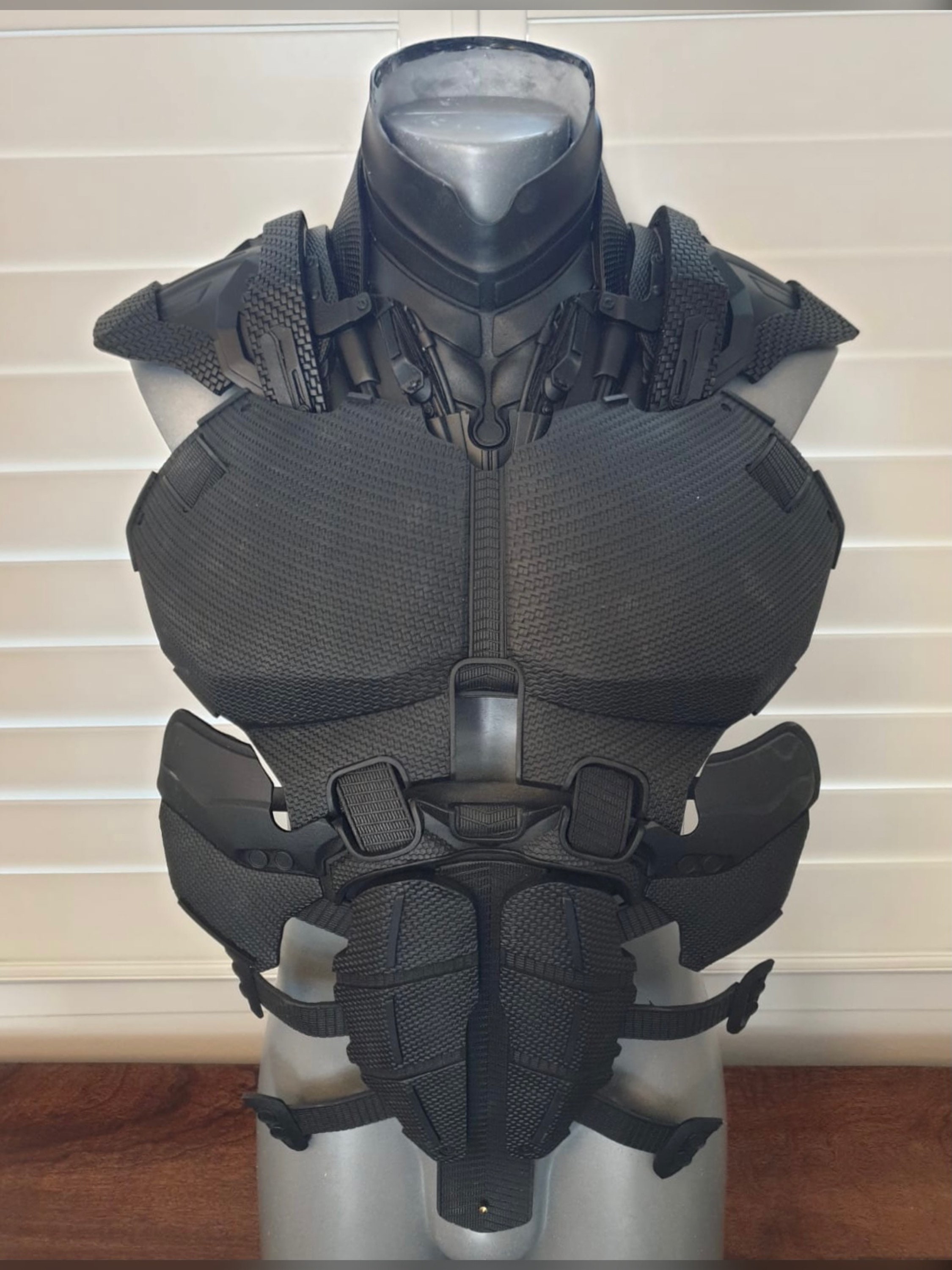 Generic hero Neck/chest/abs/gauntlets Set Armour Superhero | Etsy UK