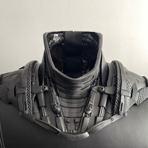 Hero Armour Set (neck/chest/abs) Superhero Cosplay Costume Movie Cape ...