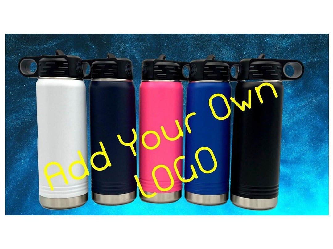 Company LOGO, Personalized ENGRAVED Water Bottle, Add a Name, Add Your ...