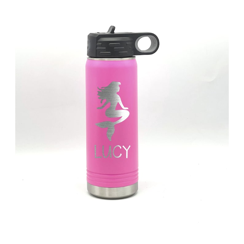 Company LOGO Personalized ENGRAVED Water Bottle Add a Name - Etsy